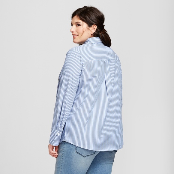 Ava & Viv | Tops | New Ava Viv Embroidered Long Sleeve Shirt E7 | Poshmark